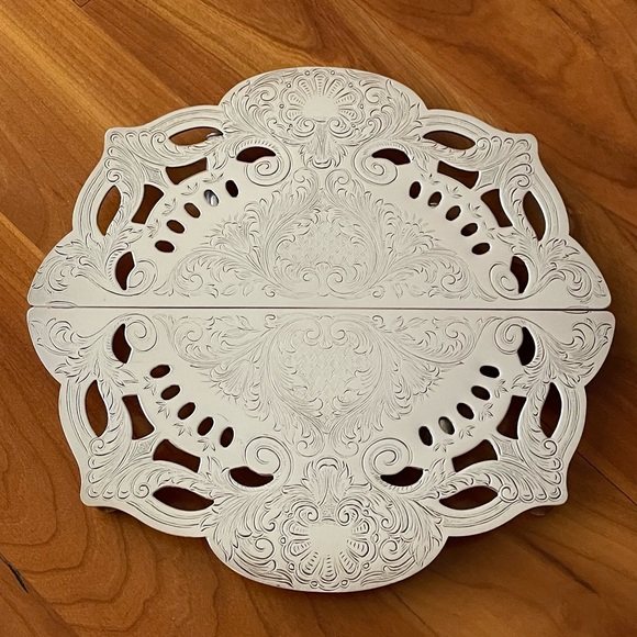 Dining | Antique Silver Plate Trivet | Poshmark